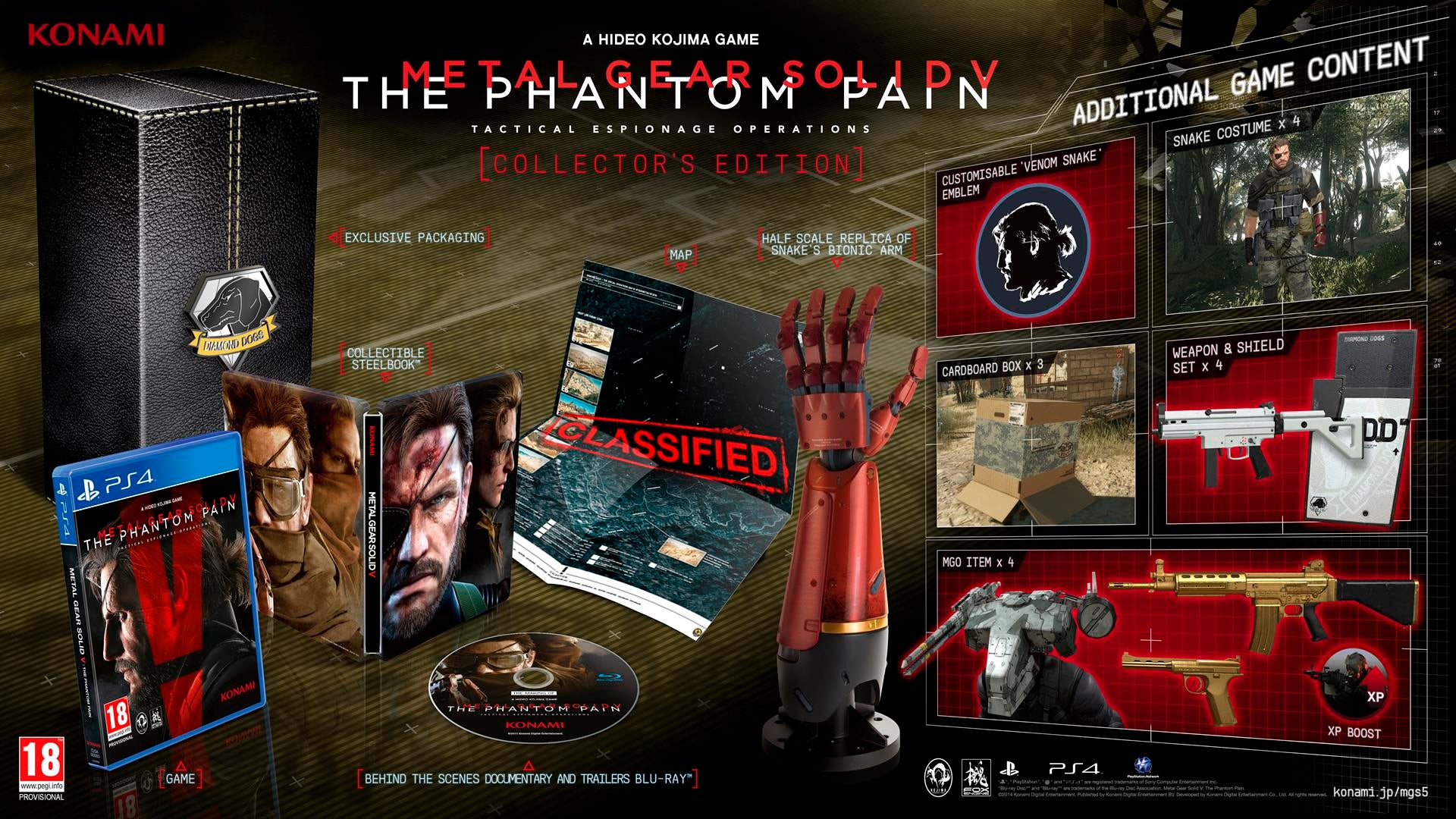 MGS5: The Phantom Pain Day 1 and Collector's Edition revealed | VG247