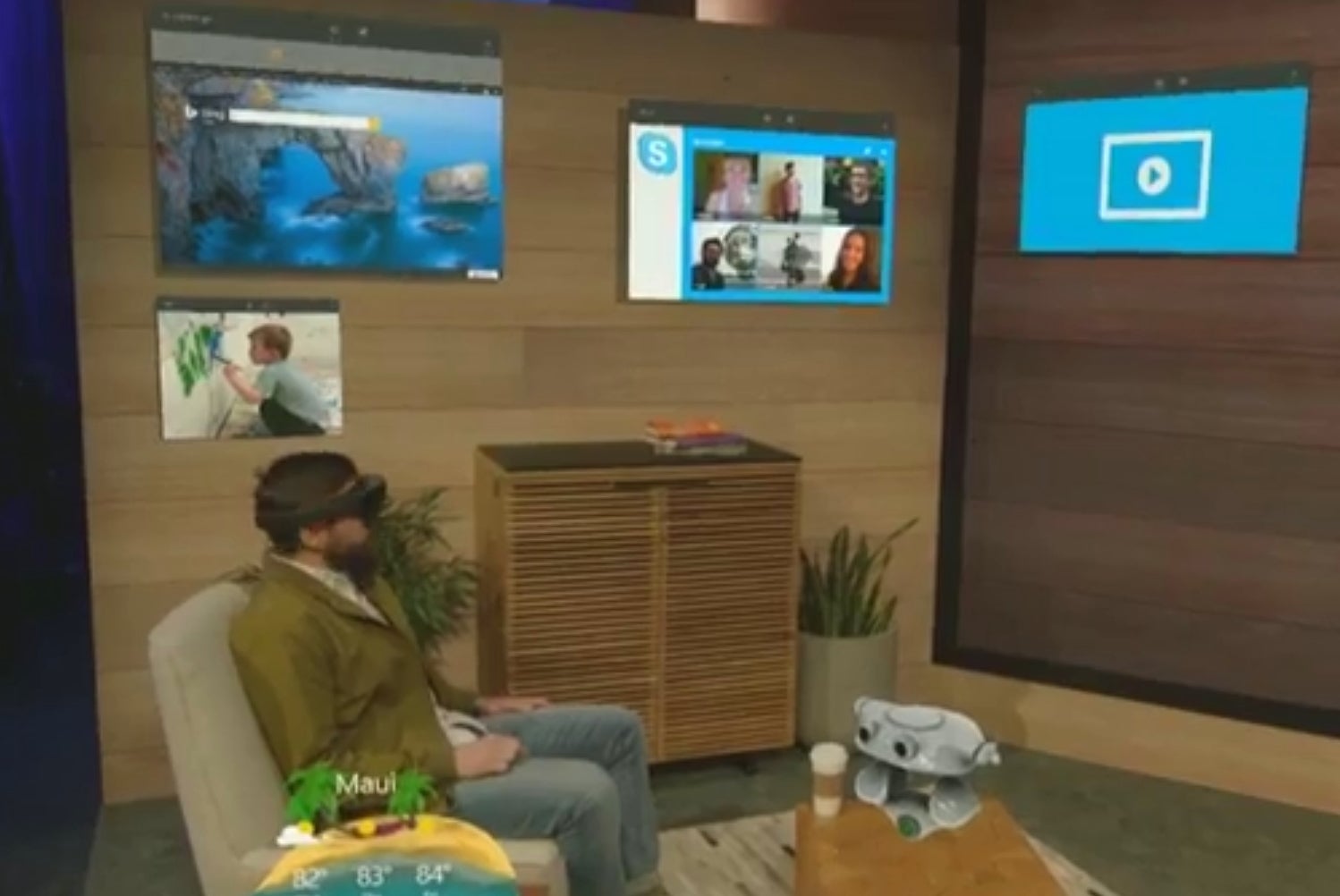 Microsoft demos Windows 10 hologram support | Eurogamer.net