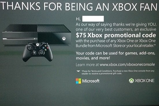 Microsoft offers select Xbox 360 users $75 rebates for buying Xbox Ones ...