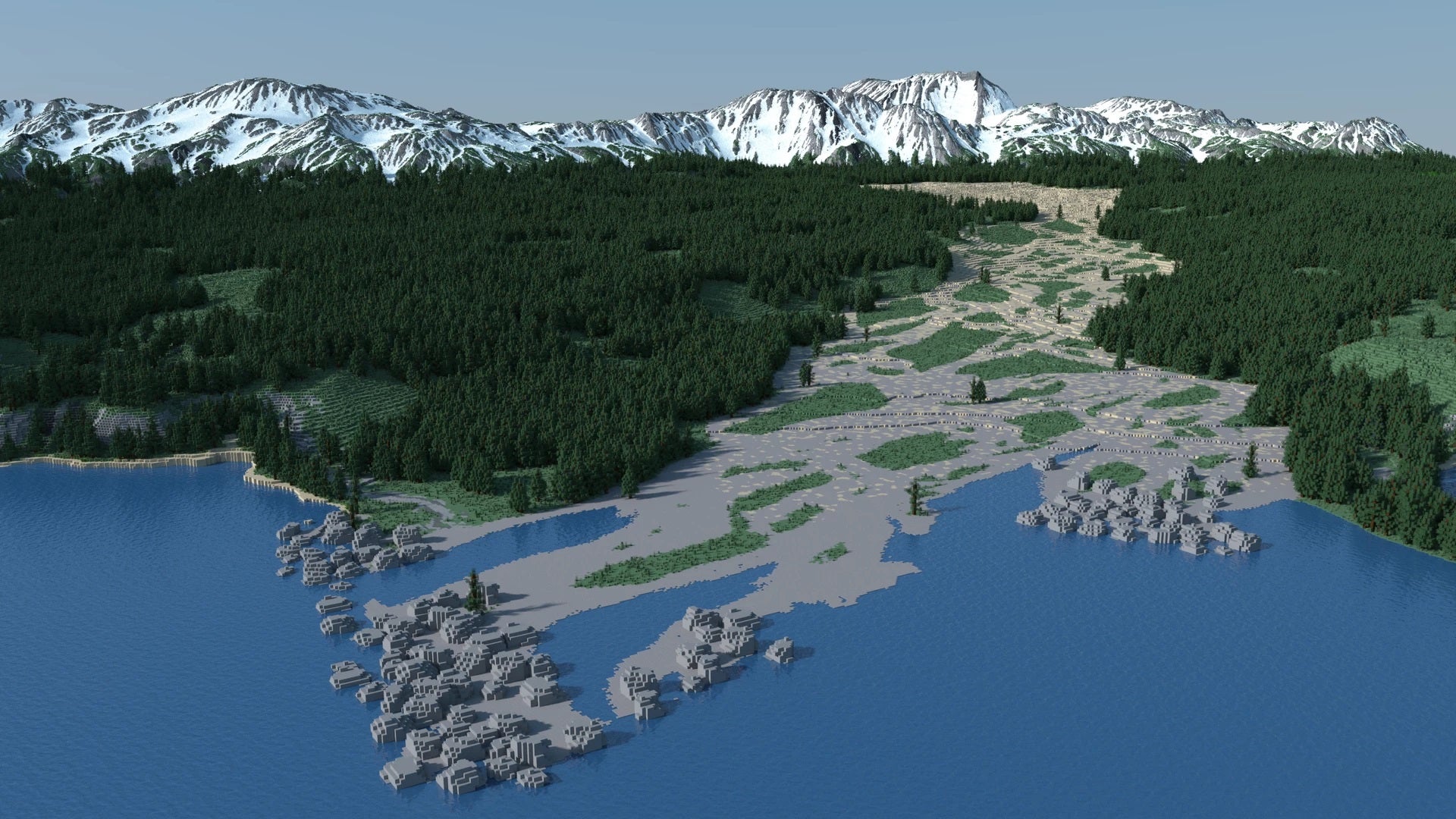 Mapa do Minecrafta wygląda jak prawdziwa lokacja - gracze zachwyceni ...