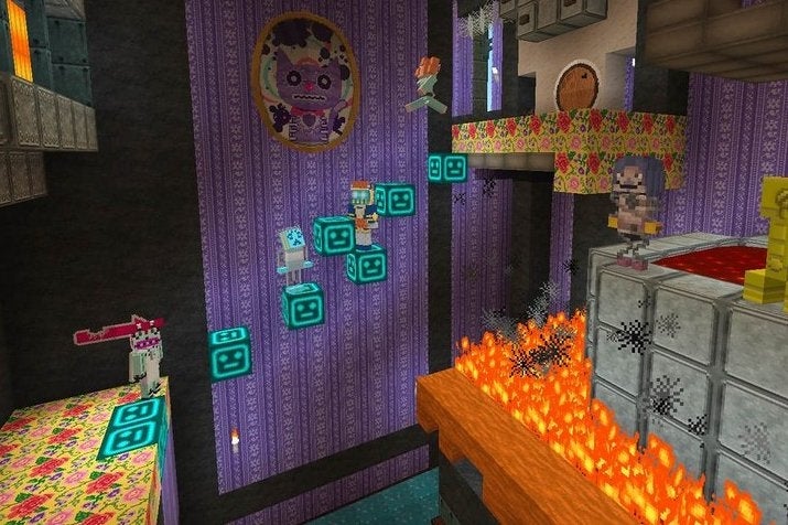 Minecraft Stained Glass Patterns Stained Glass Cathedral Minecraft Map