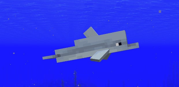 Minecraft Dolphin NEW DOLPHINS MOB! THE BEST MOB EVER!! MINECRAFT