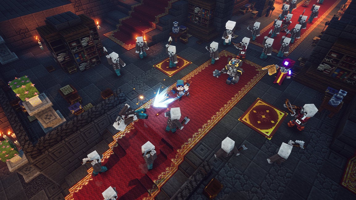 Minecraft Dungeons' release has been pushed back to May | Rock Paper ...