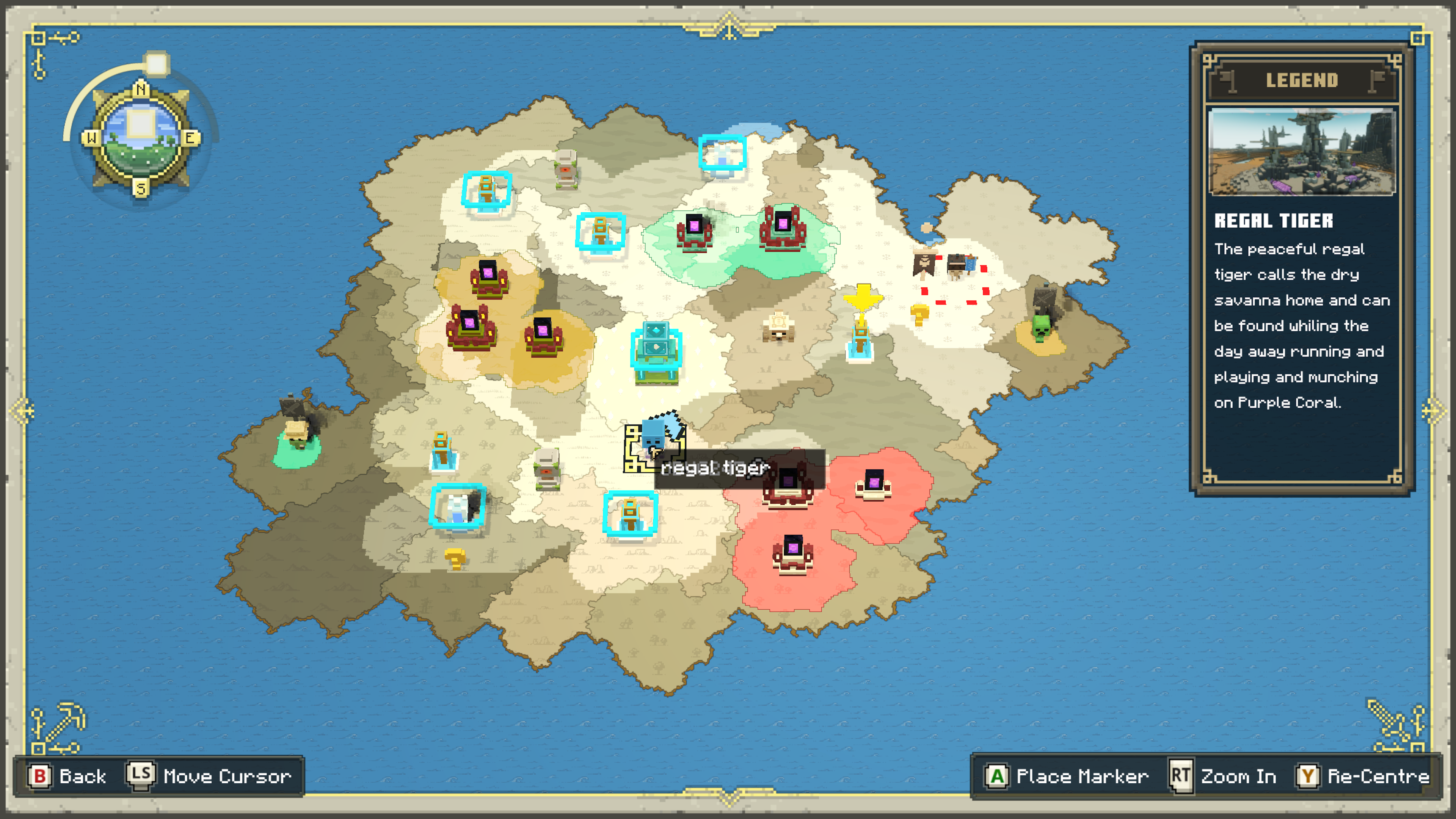 Minecraft Legends Mounts: Where to find a Regal Tiger, Brilliant Beetle ...