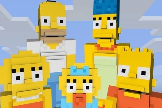 Minecraft to receive The Simpsons skins on Xbox | Eurogamer.net