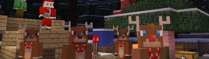 Minecraft Festive Skin Pack Festive Elves In Minecraft Marketplace