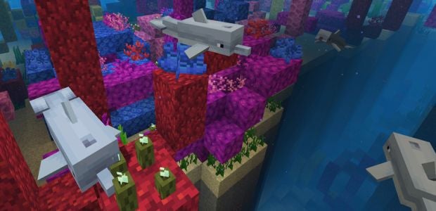 Minecraft's Update Aquatic splashes onto Java clients | Rock Paper Shotgun