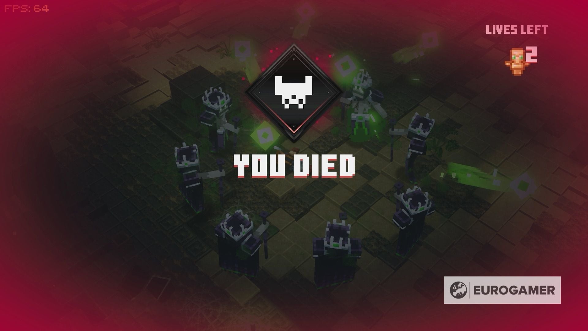 Minecraft Dungeons The Nameless One strategy | Eurogamer.net