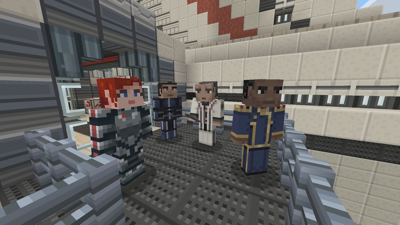 Minecraft Mass Effect Mash-Up and Pattern Texture Pack out from today ...