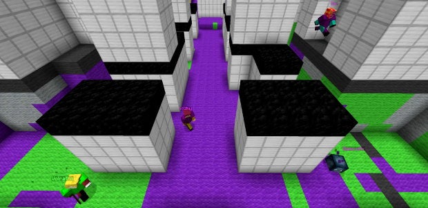 Minecraft Mod Brings Splatoon Minecraft Gains Nerf World DLC