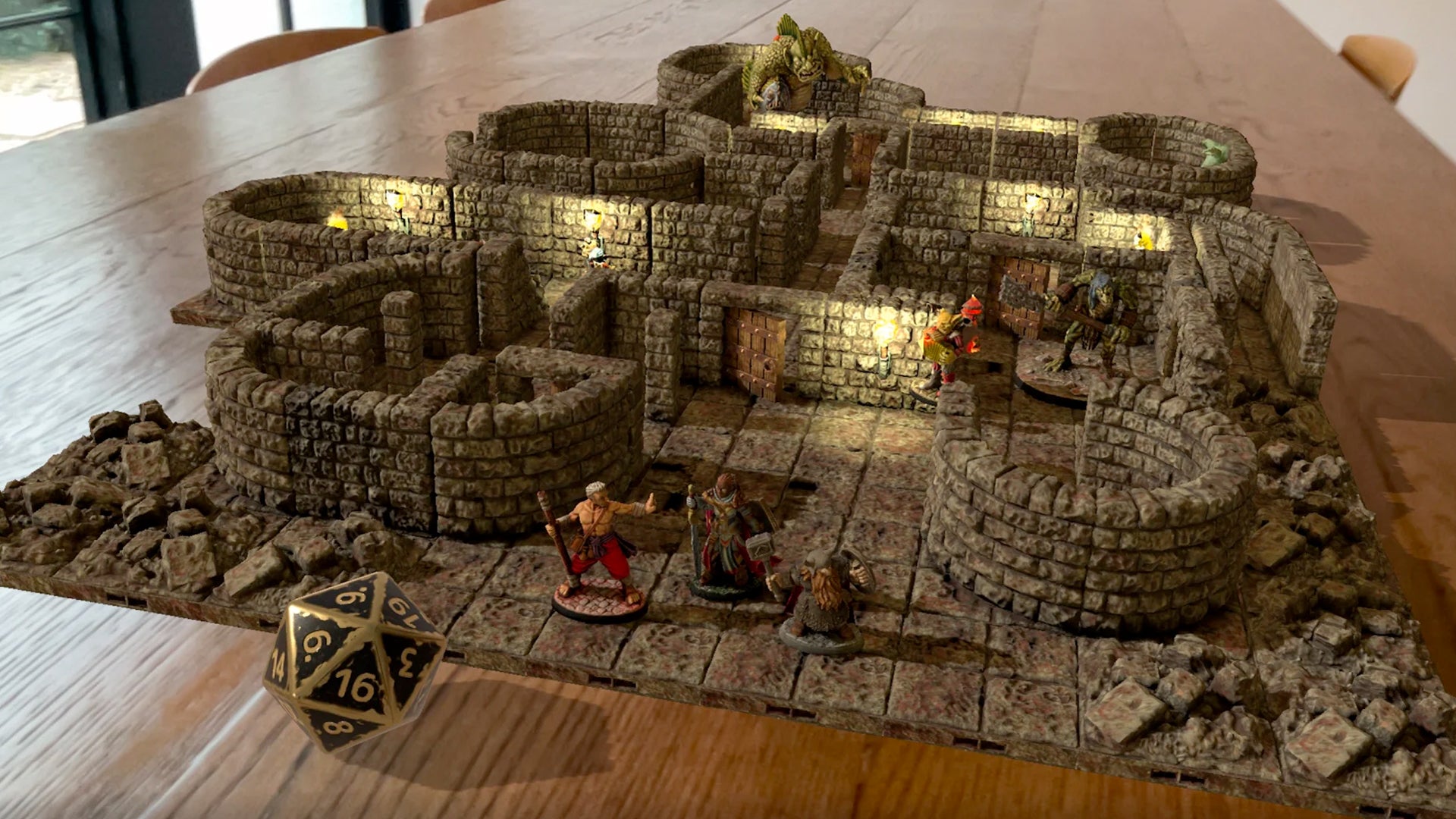 Augmented reality virtual tabletop Mirrorscape rolls onto mobile ...