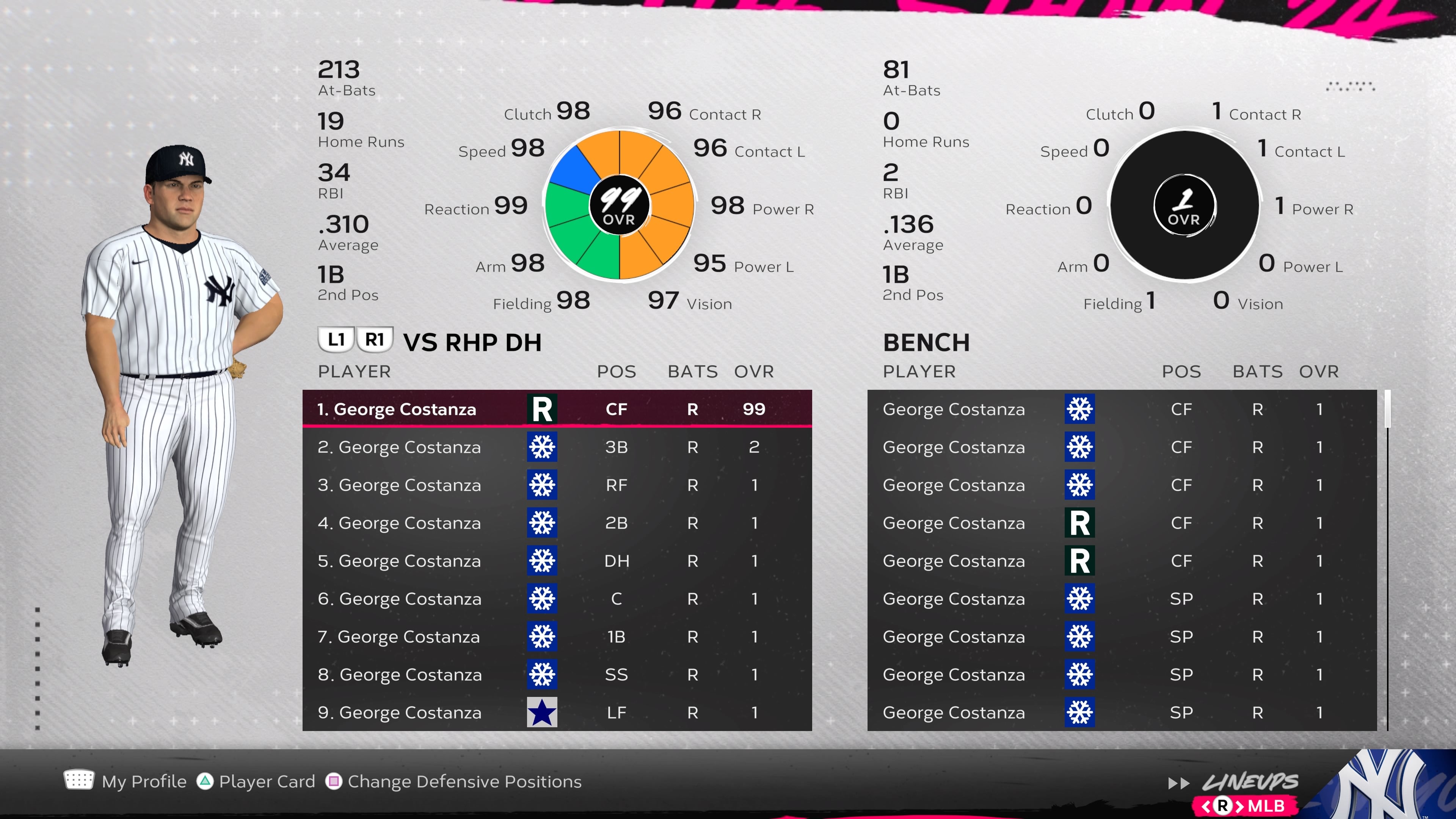 MLB The Show 24's pretty cool, especially if you want to create the ...