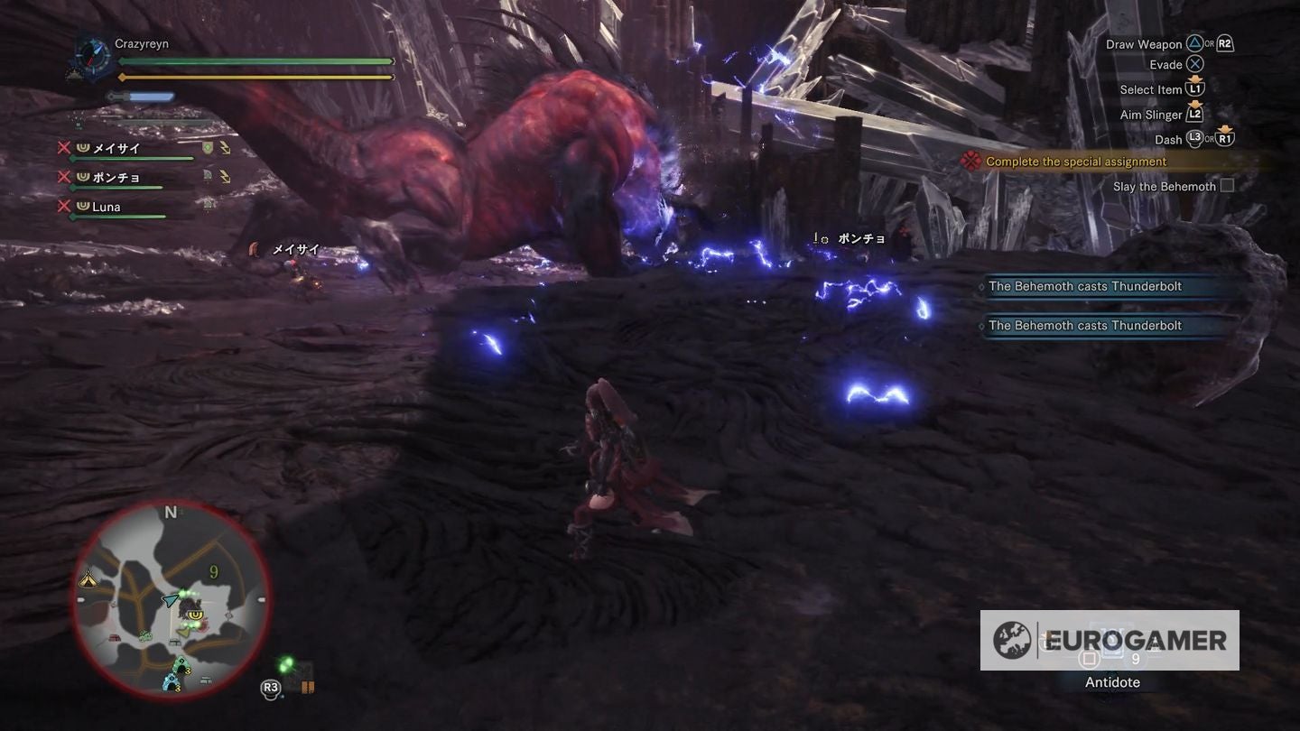 Monster Hunter World Behemoth strategy, Behemoth weakness explained ...