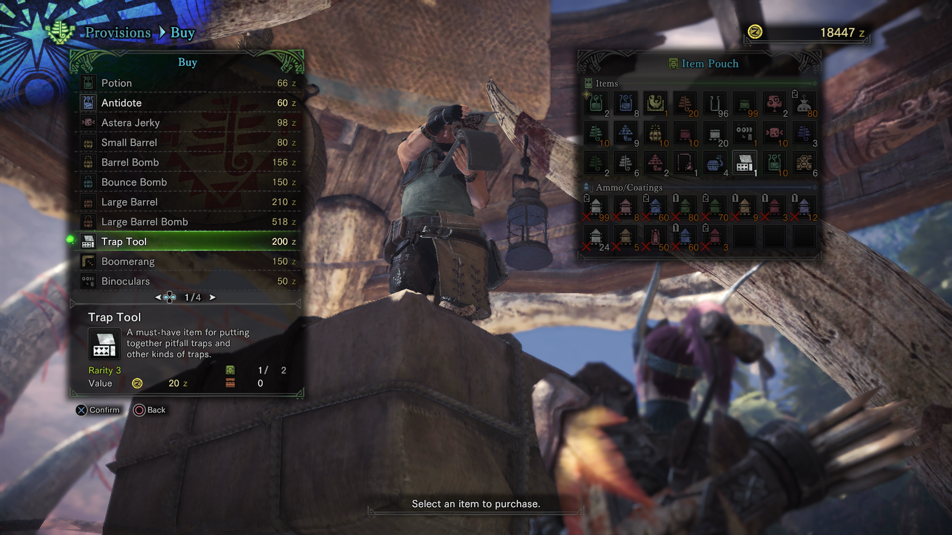 Monster Hunter World Capturing - How to Capture Creatures With Traps ...