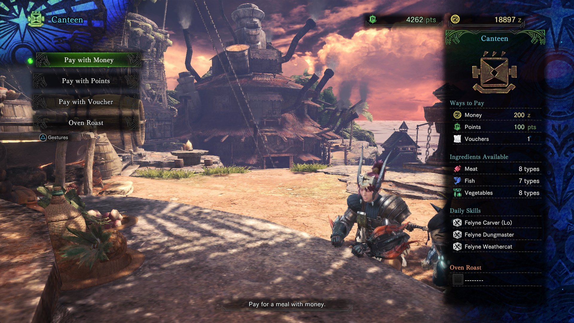 Monster Hunter World Cooking - How to Cook and Eat Meals in the Monster ...