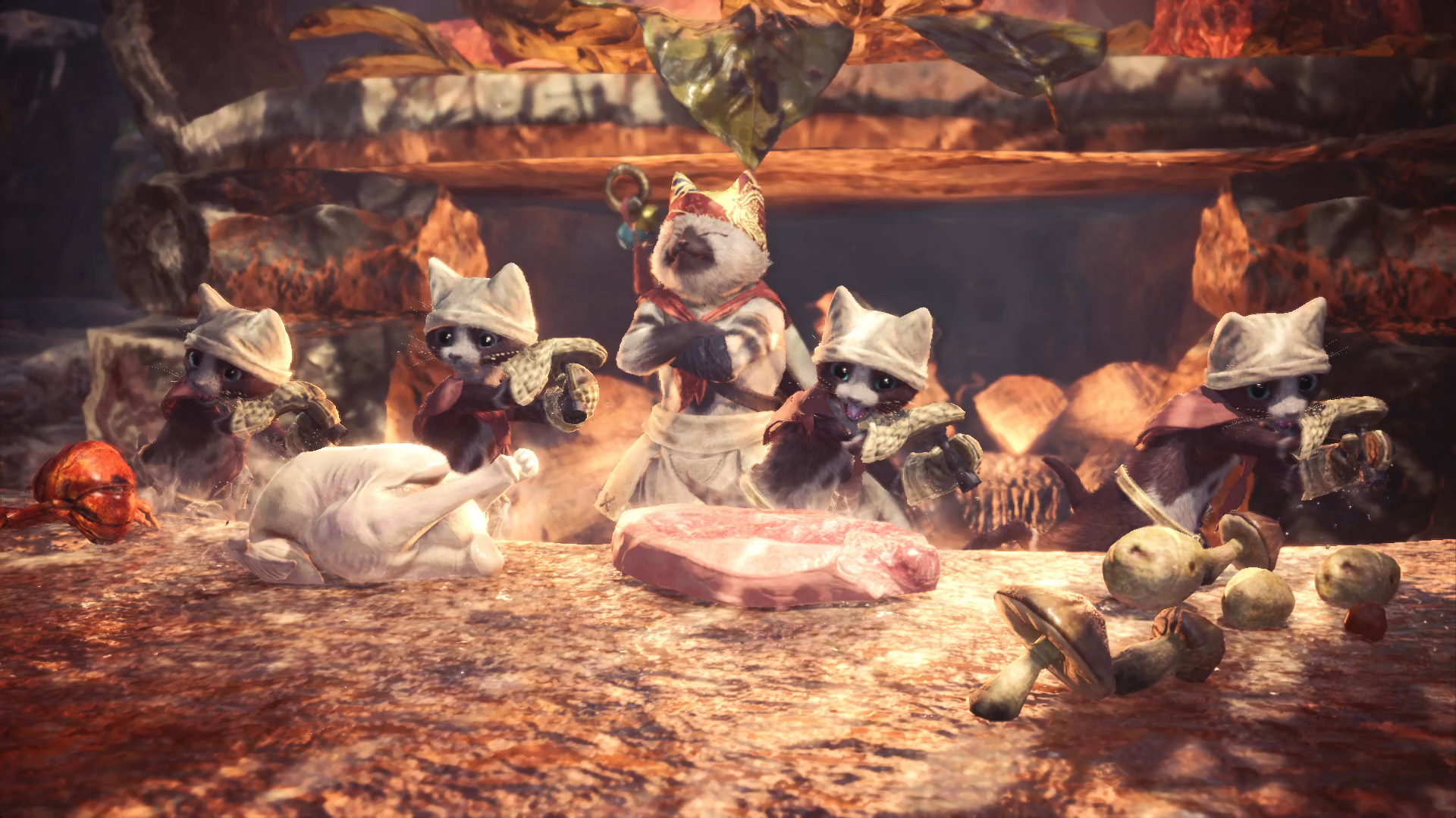 Monster Hunter World Cooking - How to Cook and Eat Meals in the Monster ...
