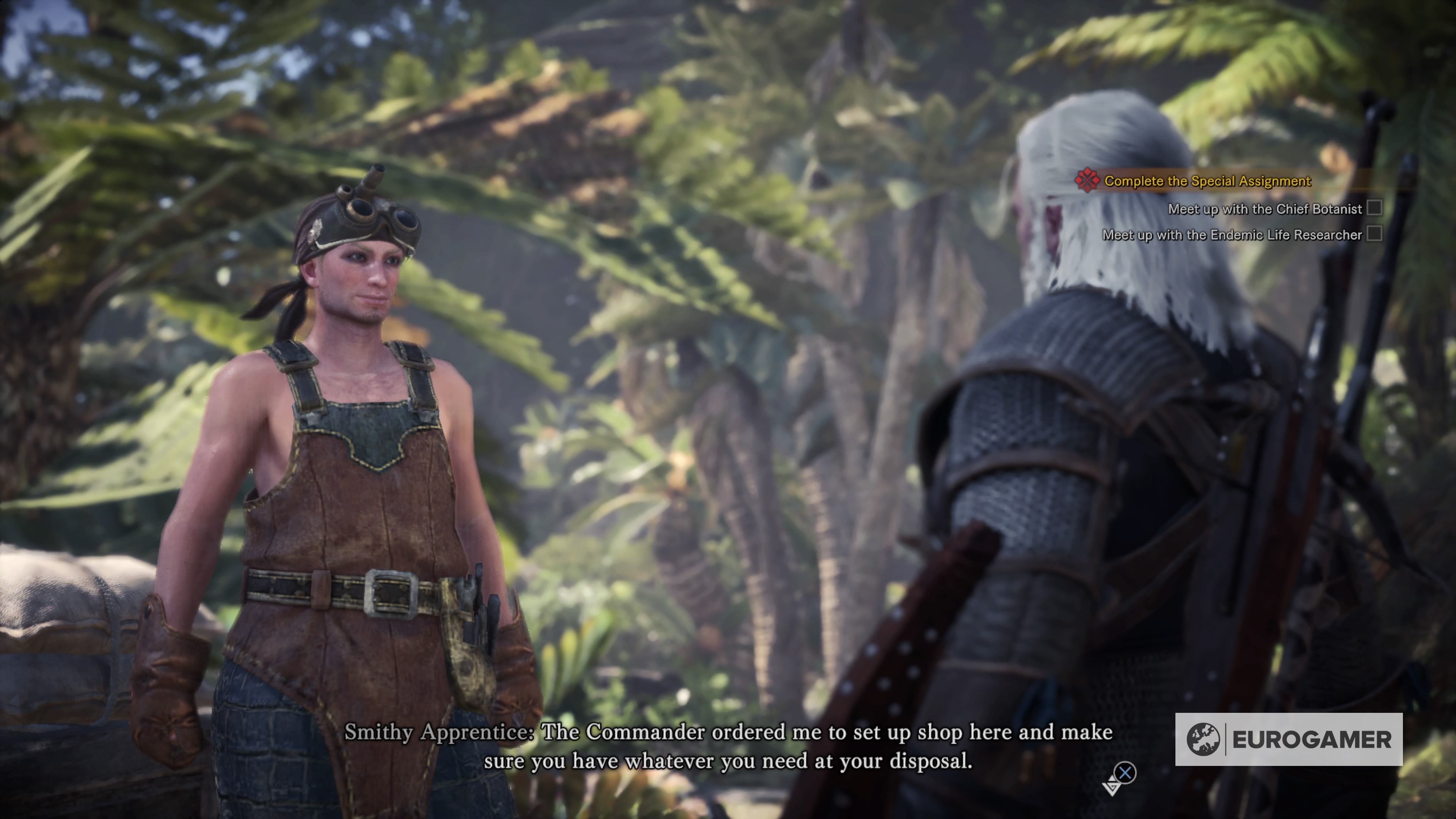 Monster Hunter World The Witcher quest guide | Eurogamer.net