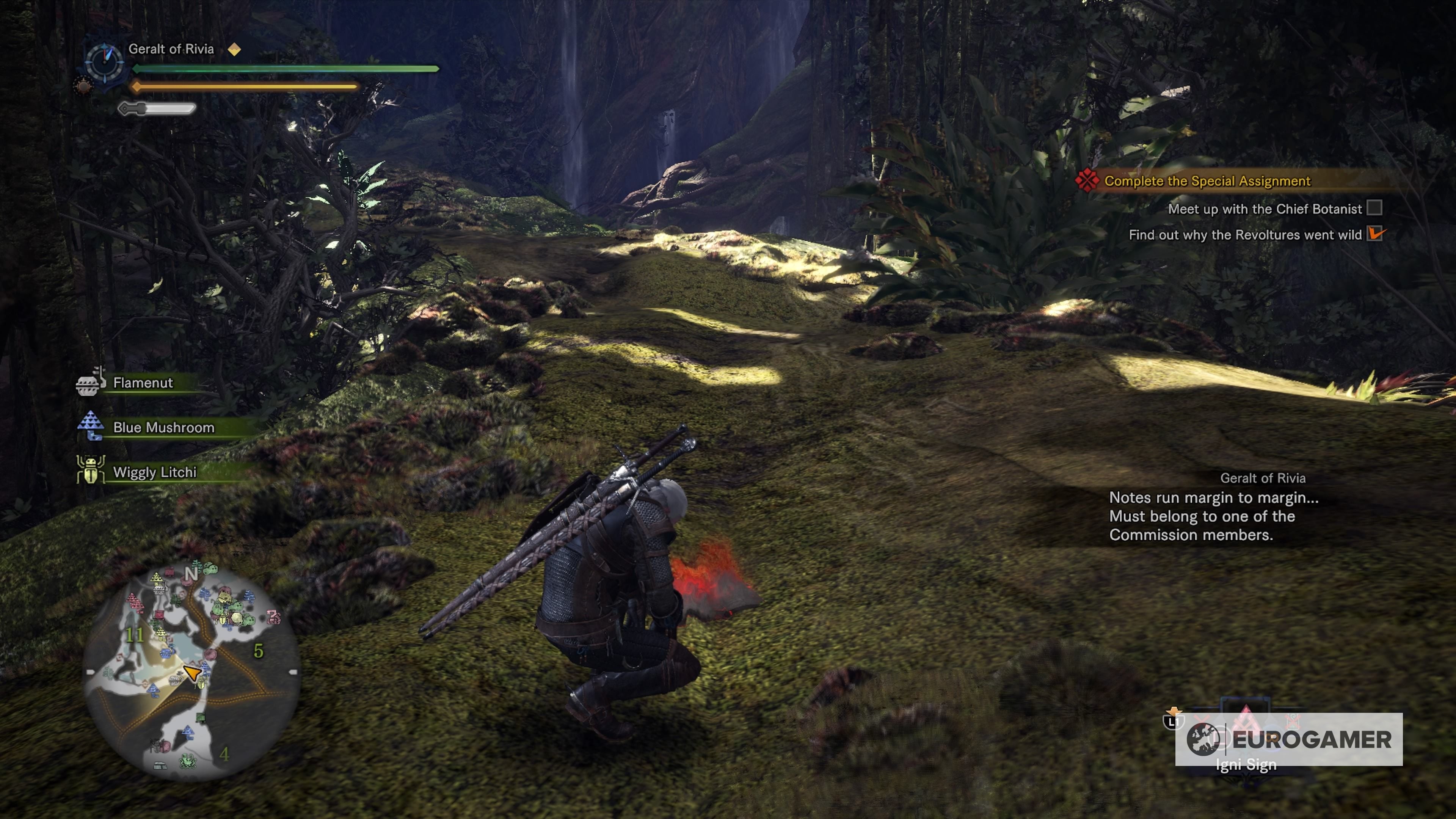 Monster Hunter World The Witcher quest guide | Eurogamer.net