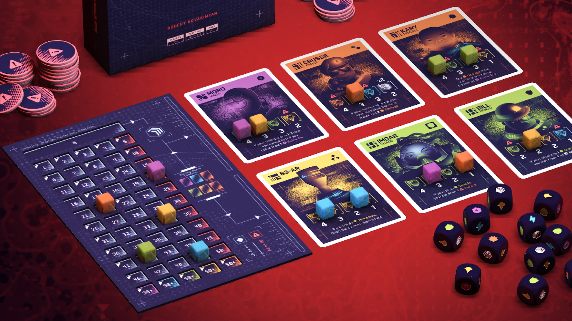 Moonrollers is a new, risky dice game from Mythic Mischief makers ...