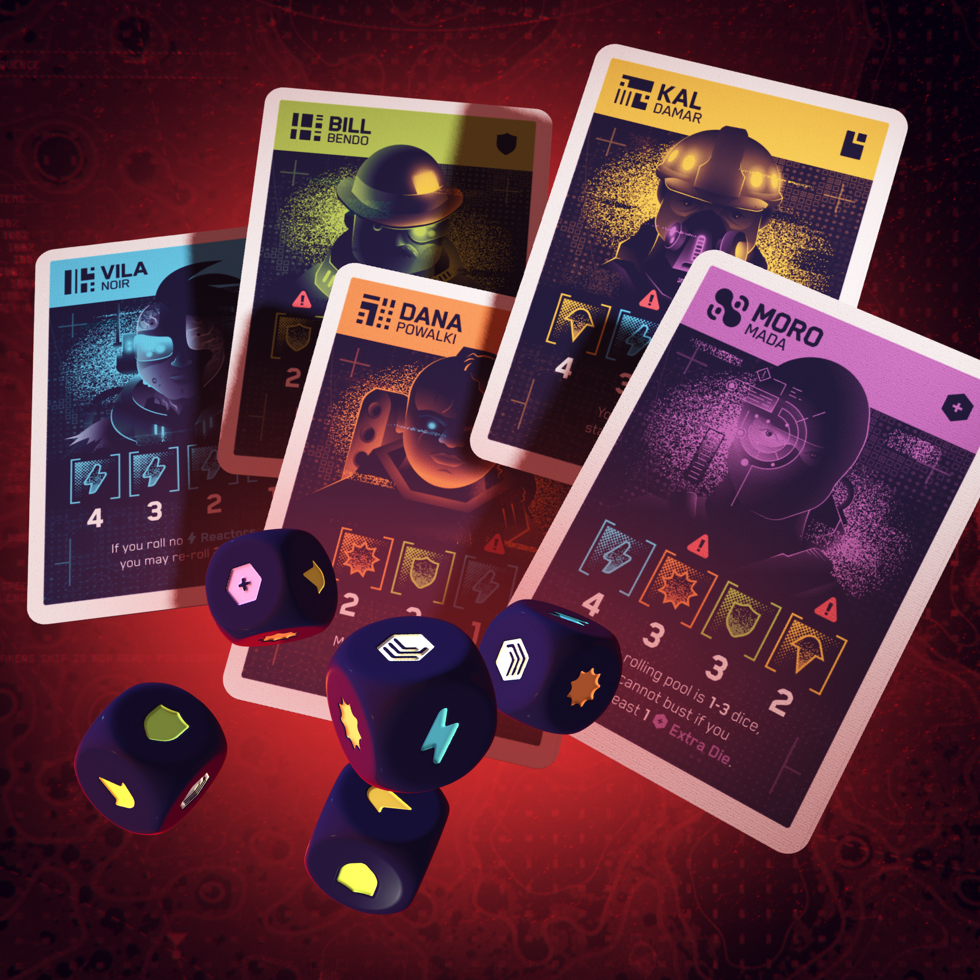 Moonrollers is a new, risky dice game from Mythic Mischief makers ...