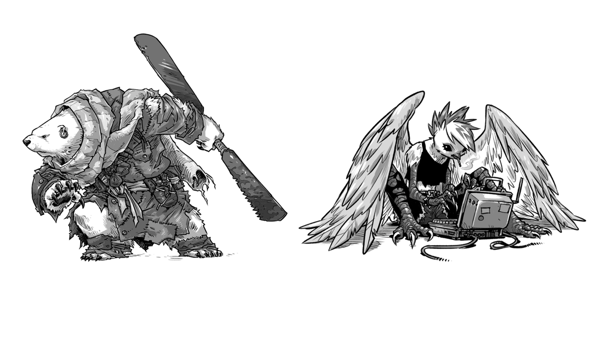 Mutant Animal Art IN THE FLESH: TALKING TO DOOM, RAGE AND SUFFERING