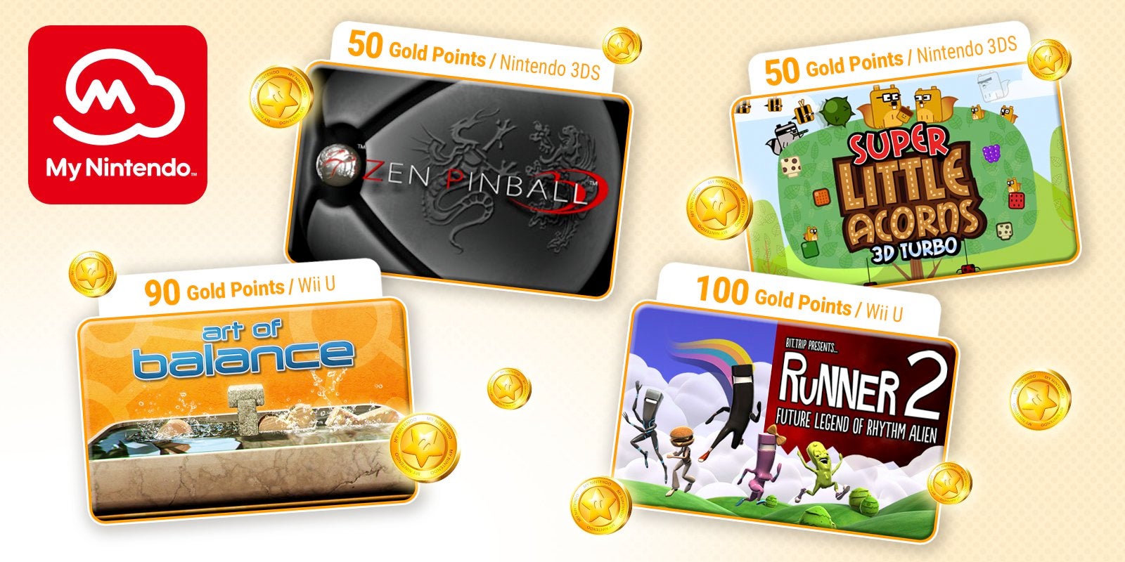 You can now swap My Nintendo Gold Points for indie games - but not on ...
