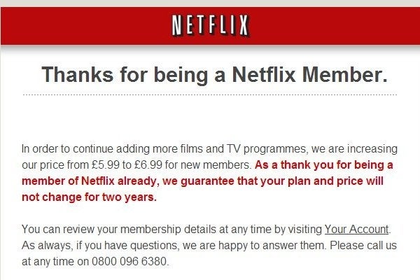 Netflix Subscription