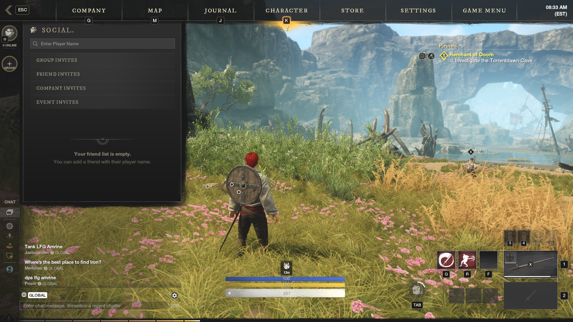 New World how to play with friends and cross server play | VG247