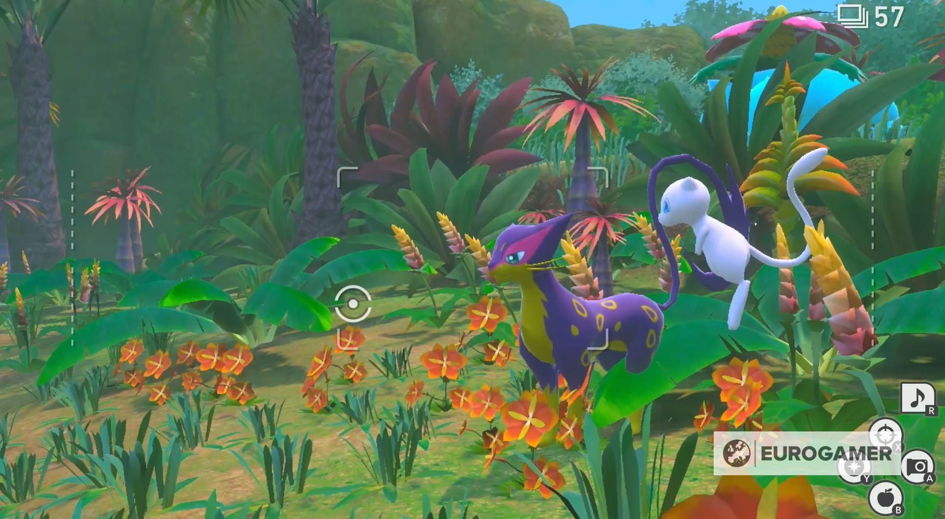 New Pokémon Snap - Mew locations in the Jungle Day and Night courses ...