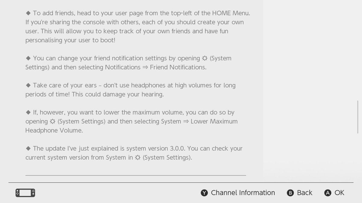 Nintendo Switch's new system update, as explained by Nintendo's helpful ...