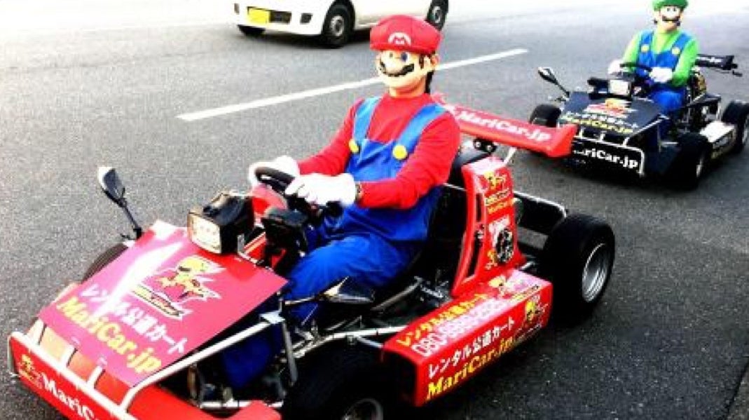 Real Life Mario Real Life Mario Kart Could Be Coming To