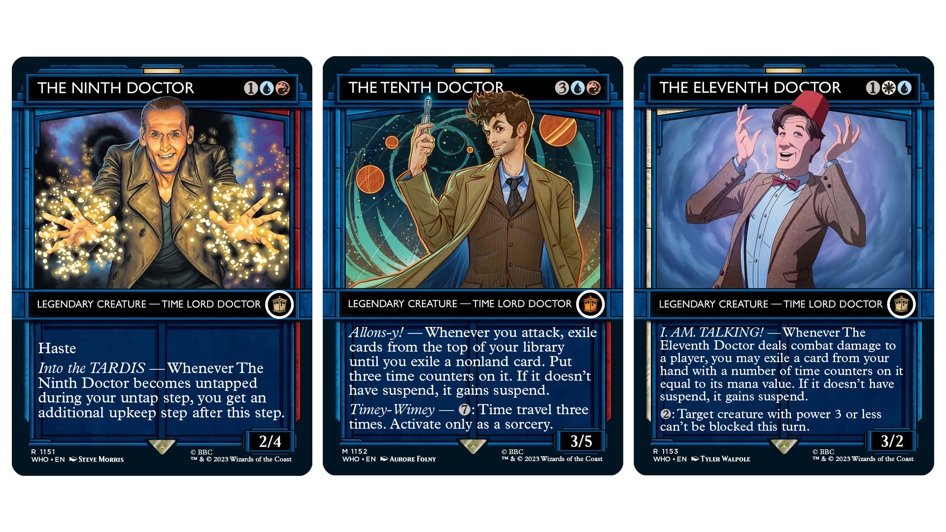 Here’s every legendary Doctor card from Magic: The Gathering’s Doctor ...