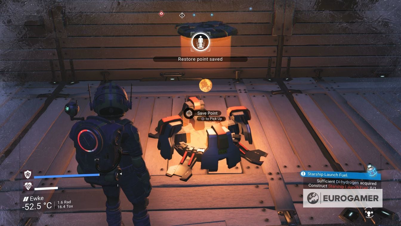No Man's Sky how to save - Save Points and saving explained | Eurogamer.net