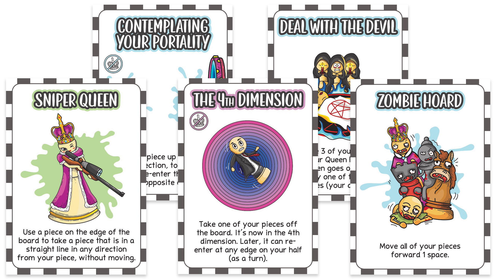 Not Chess remixes classic chess into a party game with zombies ...