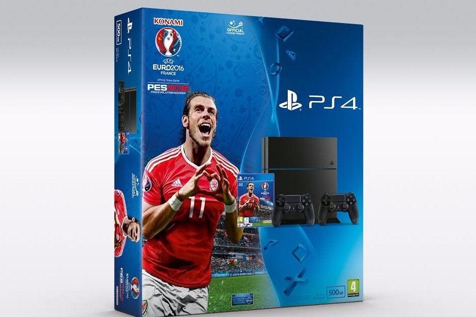 Novo bundle PS4 com PES 2016: UEFA Euro 2016 | Eurogamer.pt