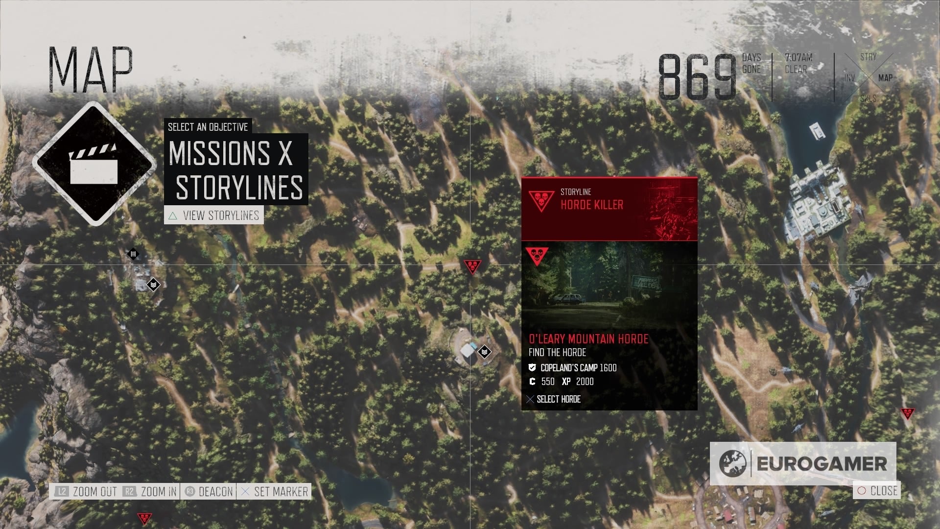 Days Gone Horde locations list, maps and tips to take down a Horde ...