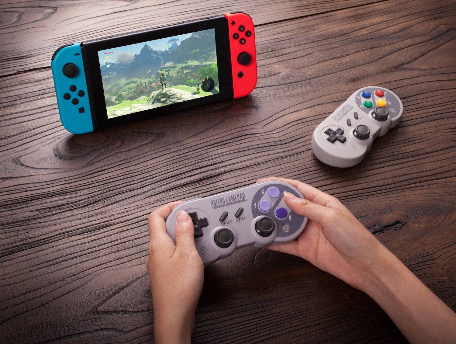 Here's a SNES-inspired alternative to the Switch's Pro Controller ...