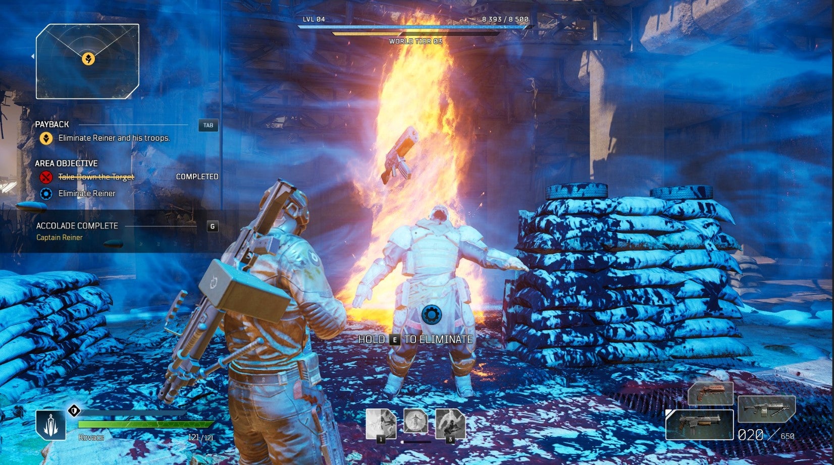 Outriders Reiner Boss | How to defeat Captain Reiner in Payback | VG247