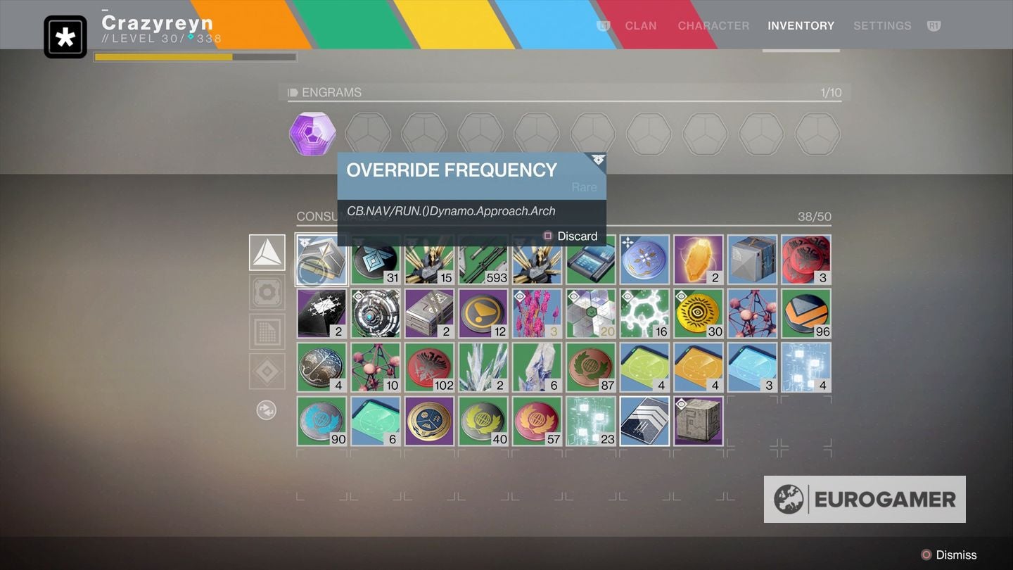 Destiny 2 Override Frequency - How to get Resonate Stems, use Sleeper ...