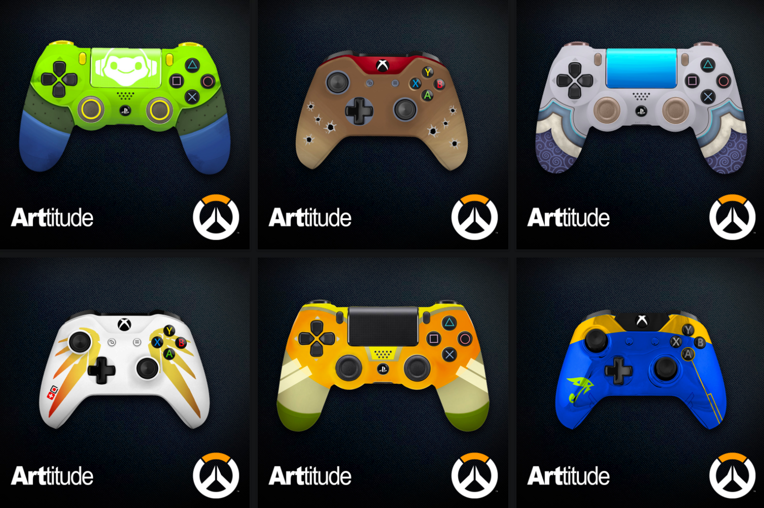 These Unique Overwatch-Themed Controllers Are Adorable | VG247