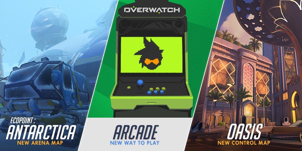 Overwatch Arcade replaces Weekly Brawls, new modes, Ecopoint and Oasis ...