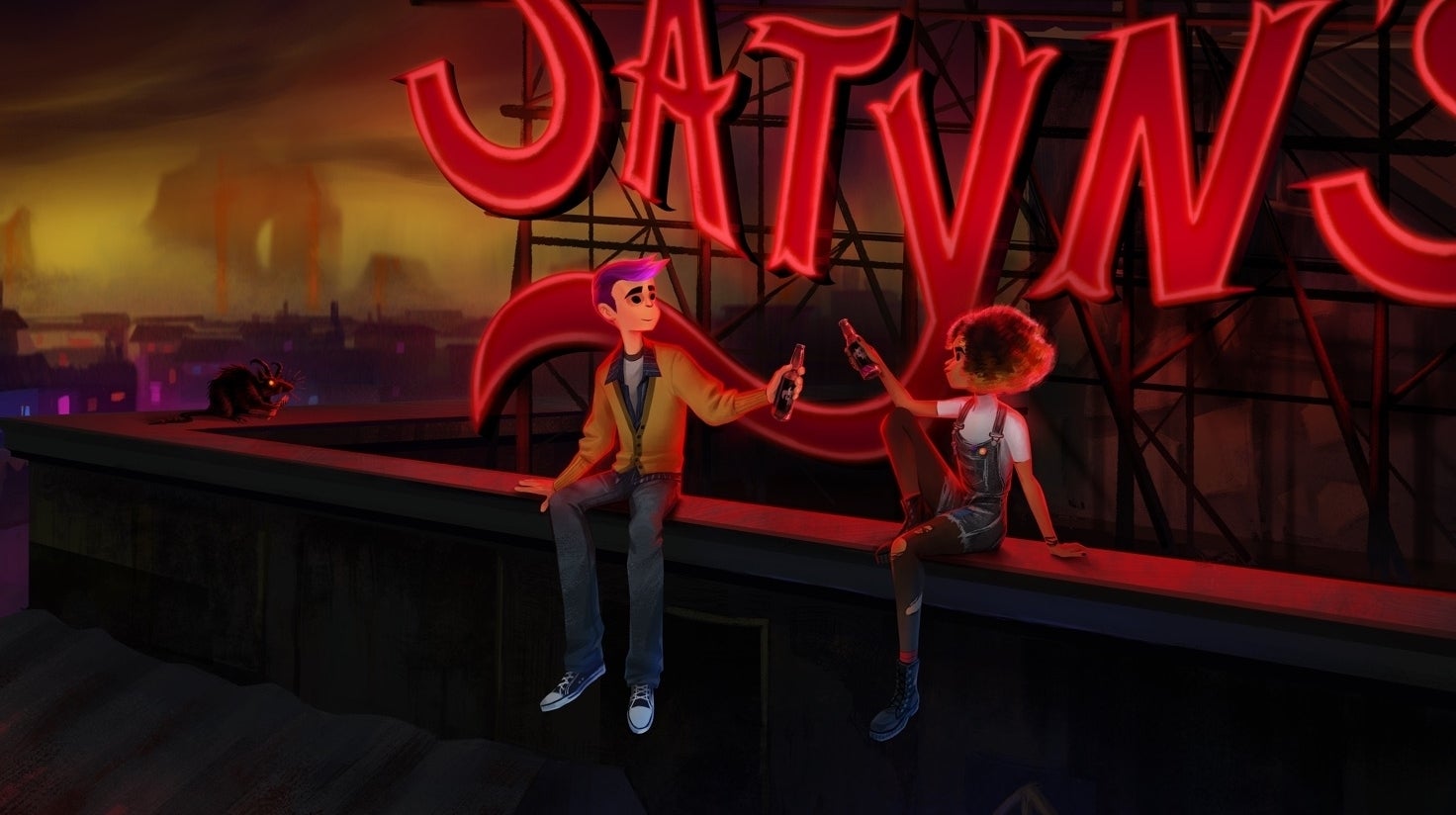 Oxenfree dev's pub-crawl-in-hell adventure Afterparty heading to Switch ...