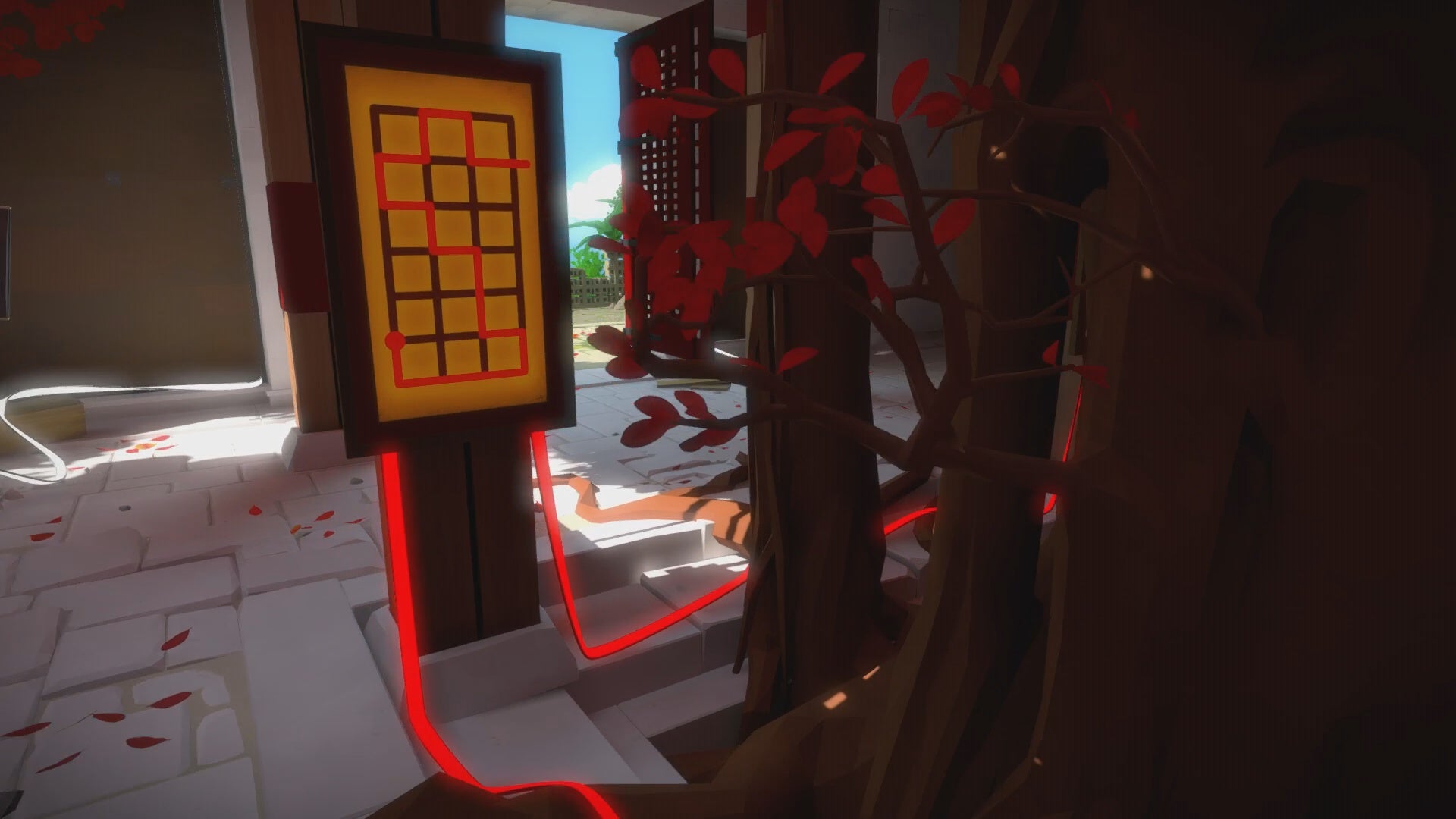 The Witness - The Monastery Puzzle Solution | VG247