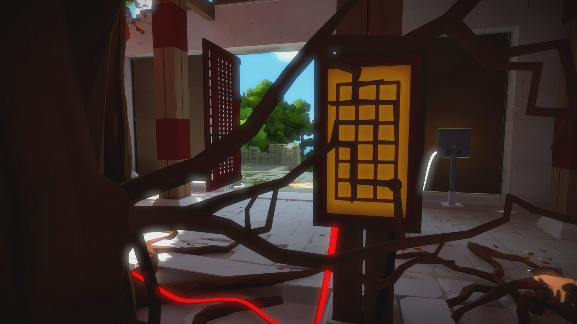 The Witness - The Monastery Puzzle Solution | VG247