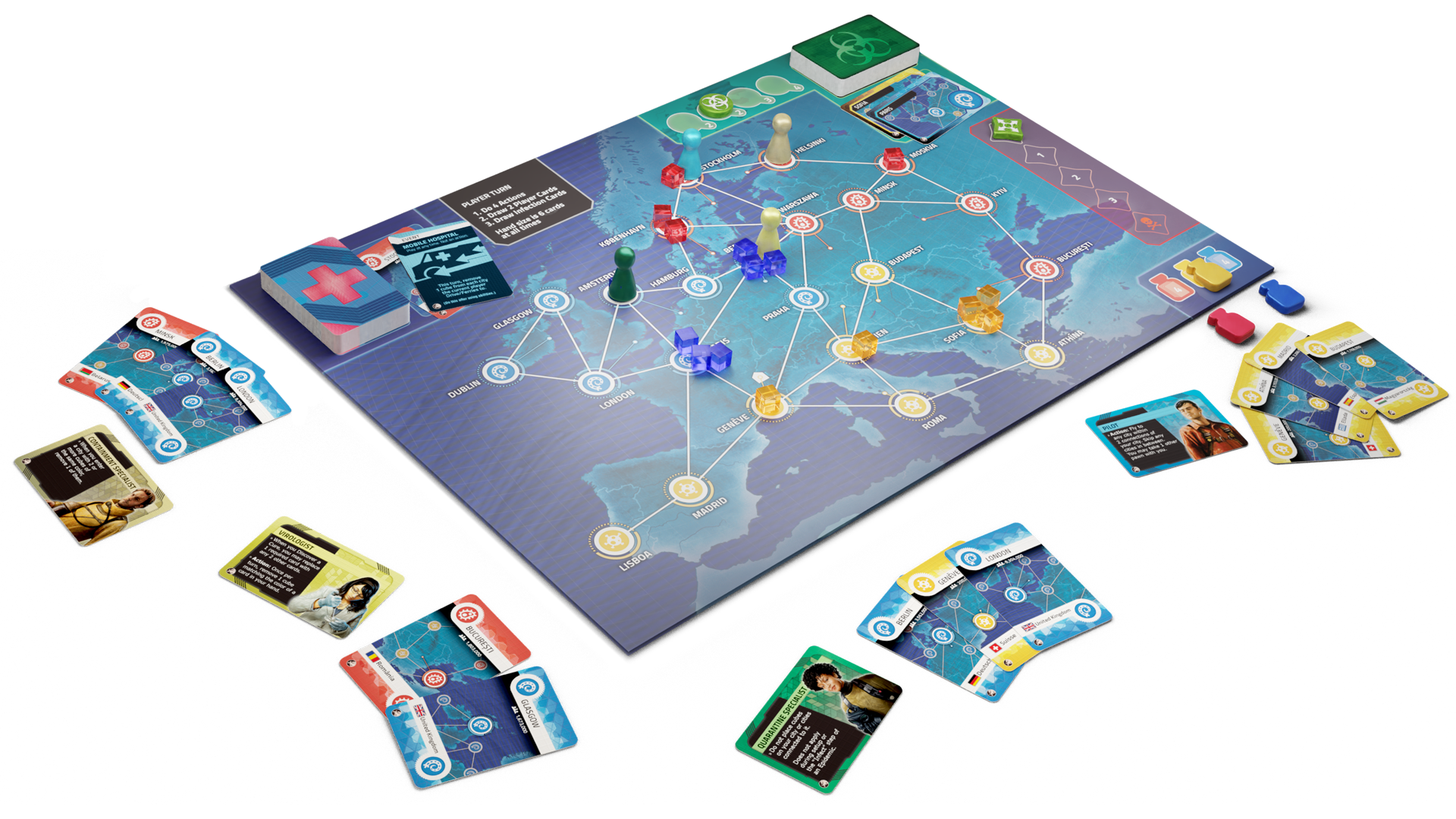 Pandemic: Hot Zone - Europe gets a release date and free print-and-play ...