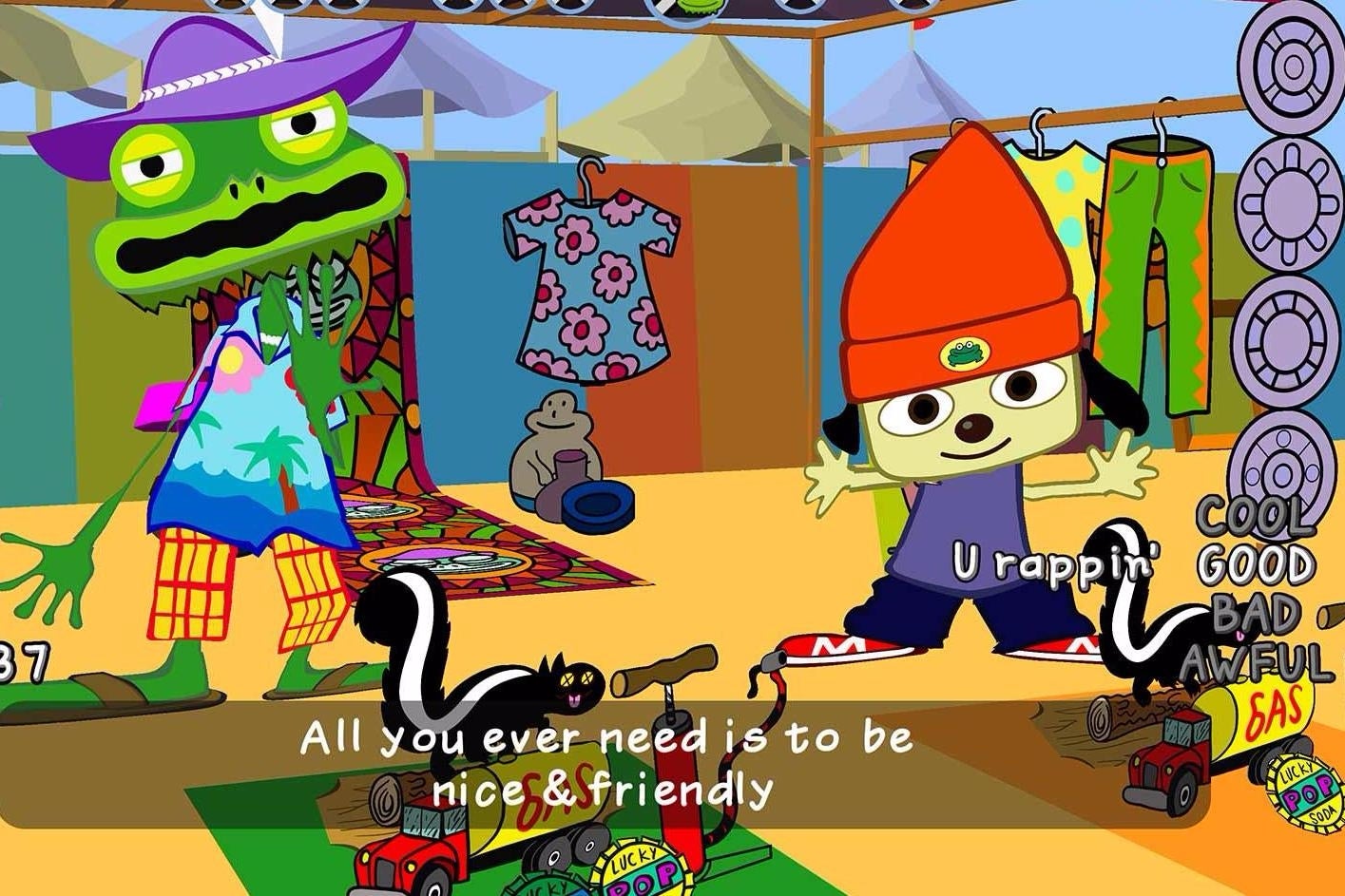 PaRappa the Rapper Remastered release date set | Eurogamer.net