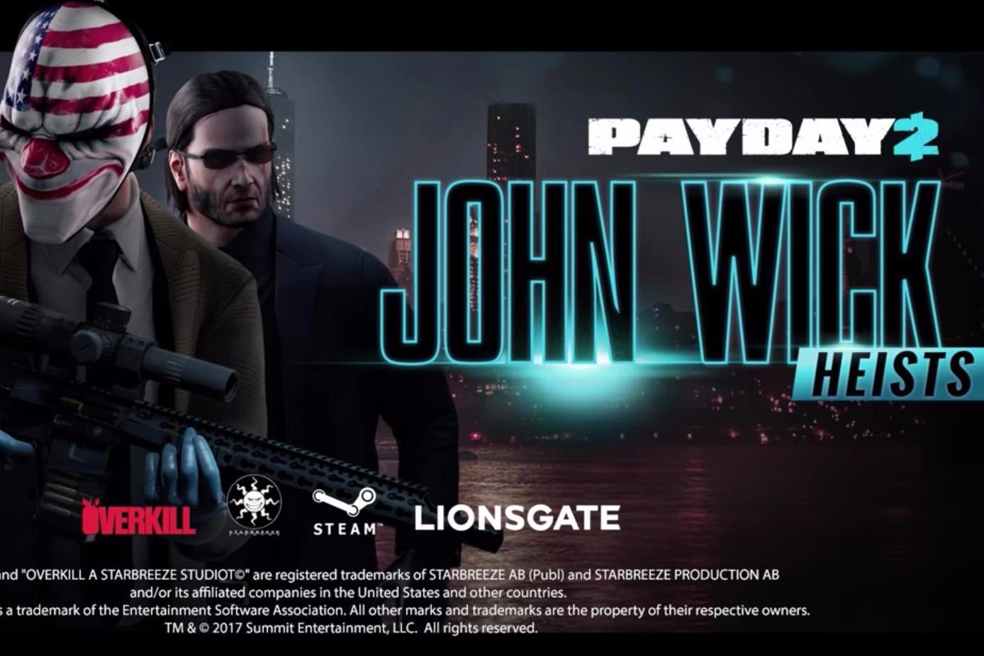 Payday 2 se actualiza mañana con misiones de John Wick | Eurogamer.es