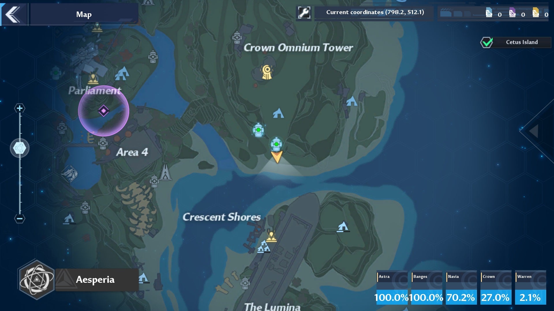 Tower of Fantasy Constellations: all smart telescope locations | VG247