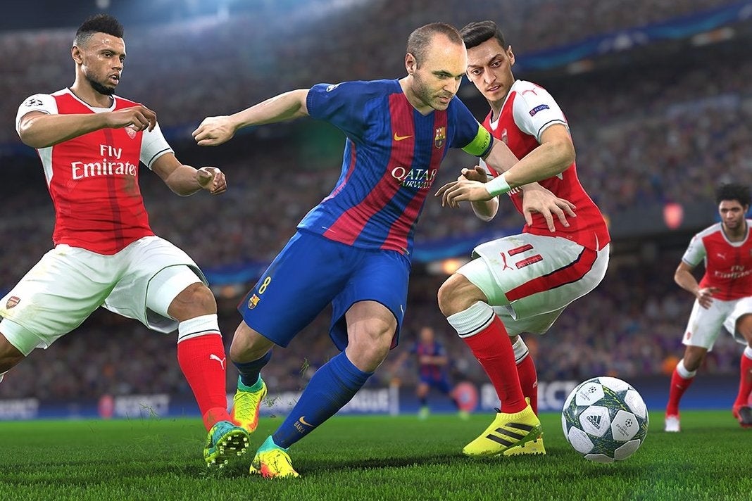 PES 2017 - Gameplay 10 minutos | Eurogamer.pt