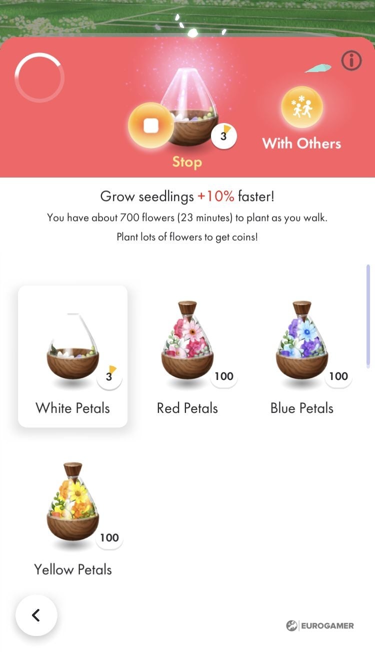 Pikmin Bloom Flowers: Big flowers, how to get petals and plant flowers ...